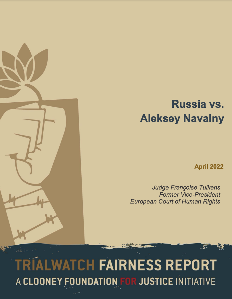 Russia vs. Aleksey Navalny : Clooney Foundation for Justice