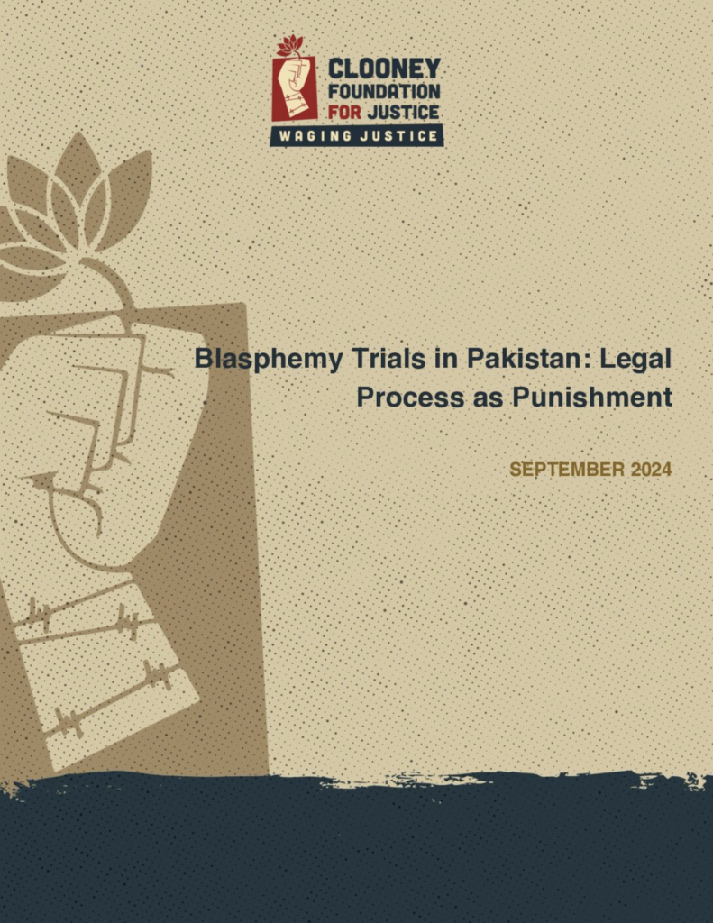 Blasphemy Trials in Pakistan: Legal Process as Punishment : Clooney ...